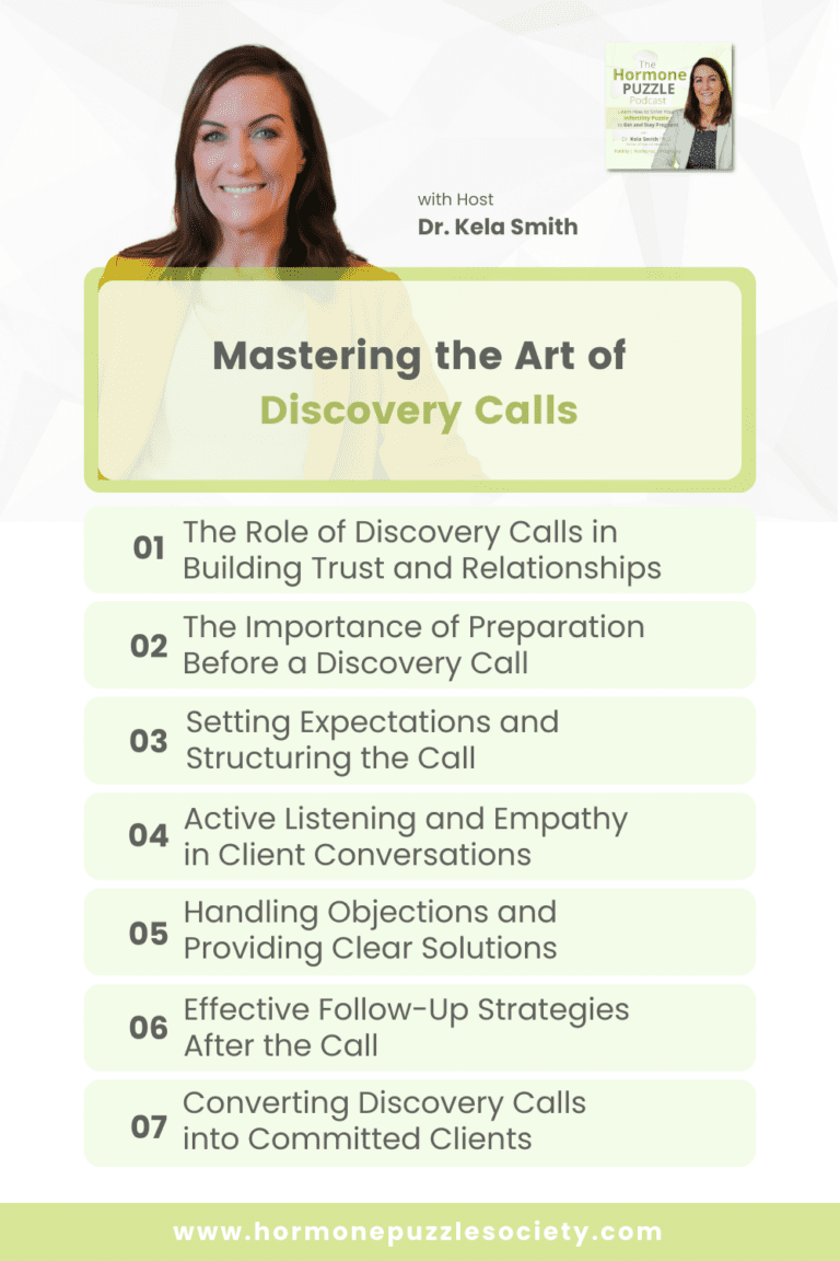 #327: Coaches’ Corner: Mastering the Art of Discovery Calls with Dr. Kela Smith - Dr. Kela Smith