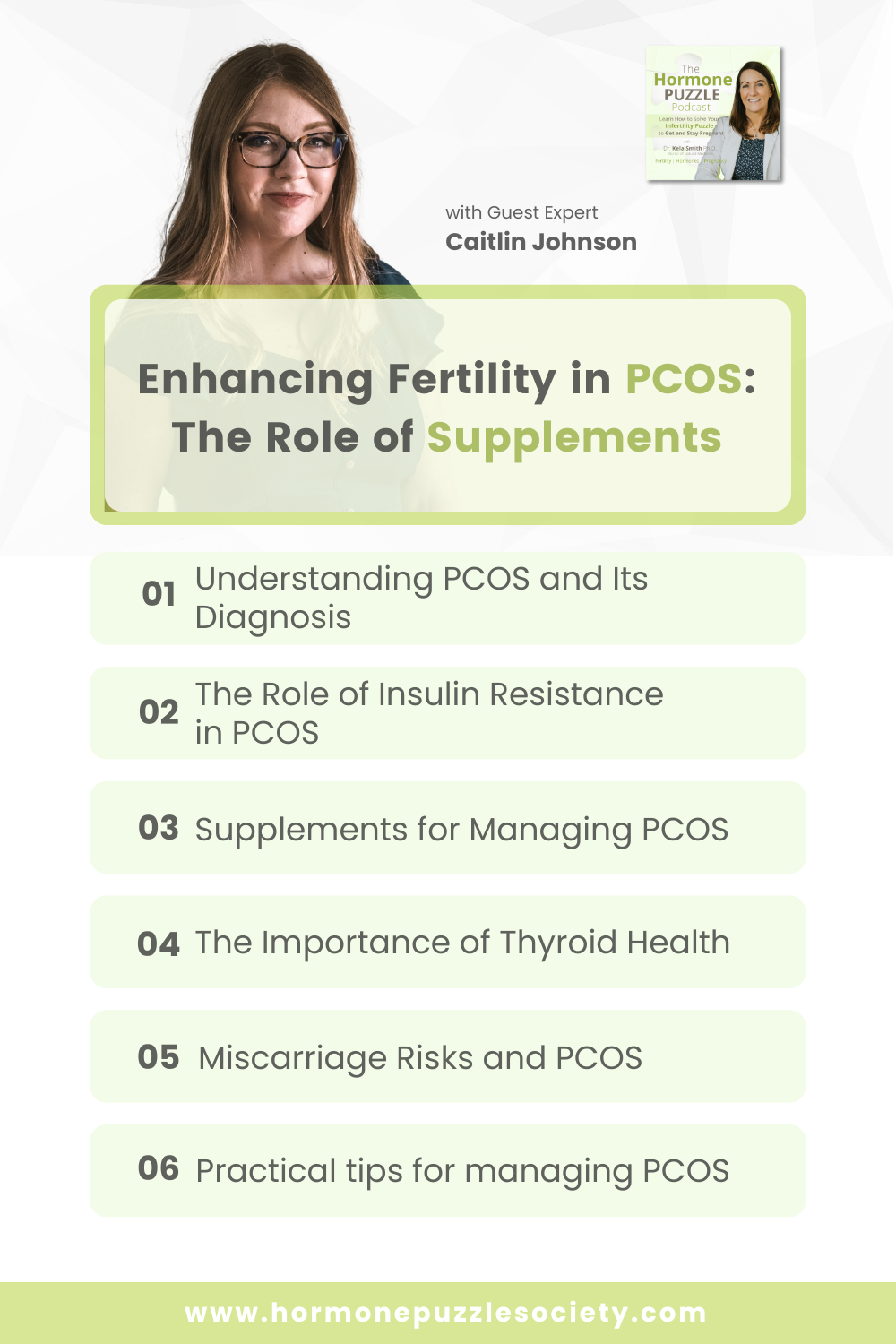 #331: Enhancing Fertility in PCOS: The Role of Supplements with Caitlin ...