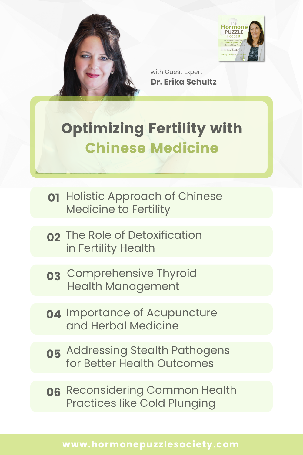 #330: Optimizing Fertility With Chinese Medicine with Dr. Erika Schultz ...