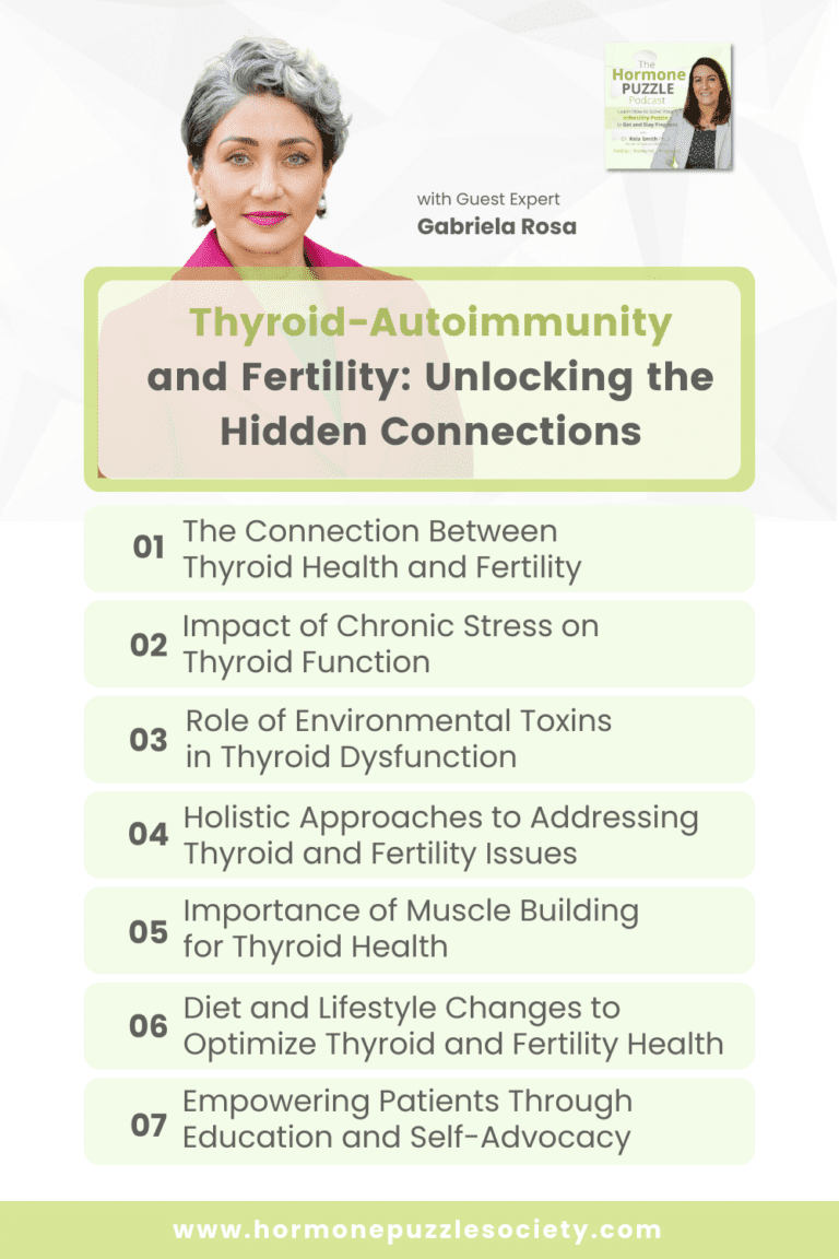 #329: Thyroid-Autoimmunity and Fertility: Unlocking the Hidden Connections with Gabriela Rosa ...